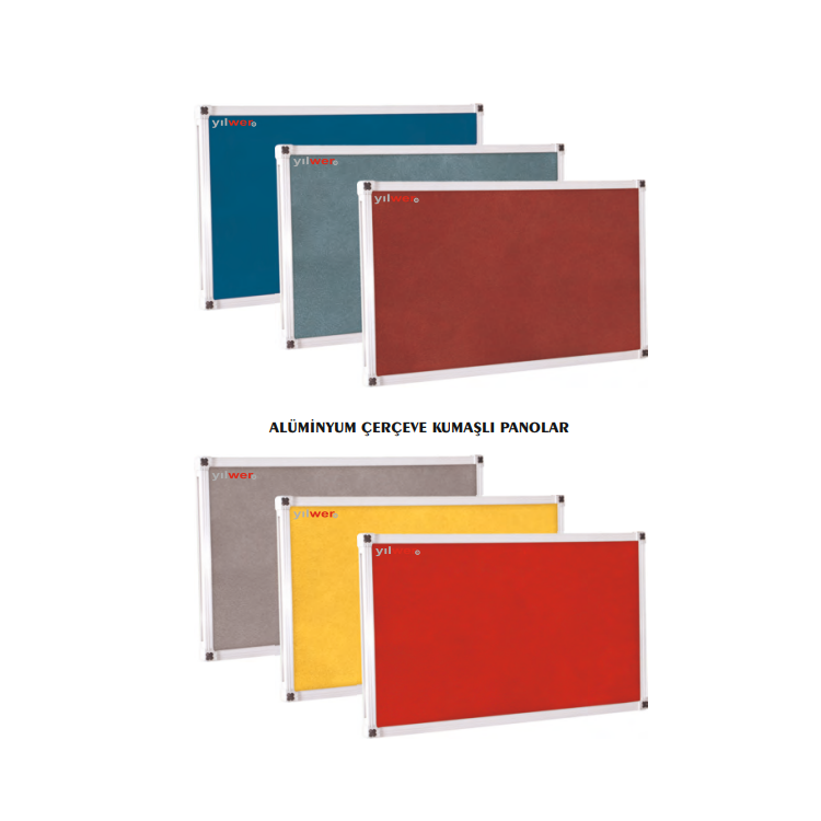 Alüminyum Çerçeve Kumaşlı Panolar | Yılwer - School Desks, Tables ...